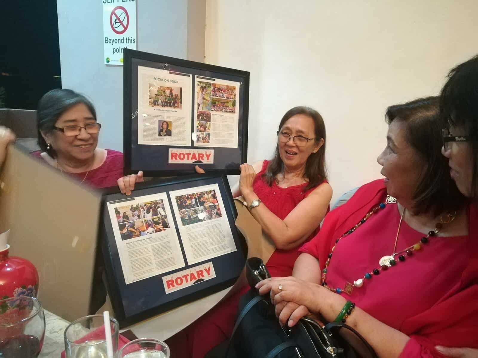 District Governor Gigi Go appoints monthly letter chair - Philippine ...