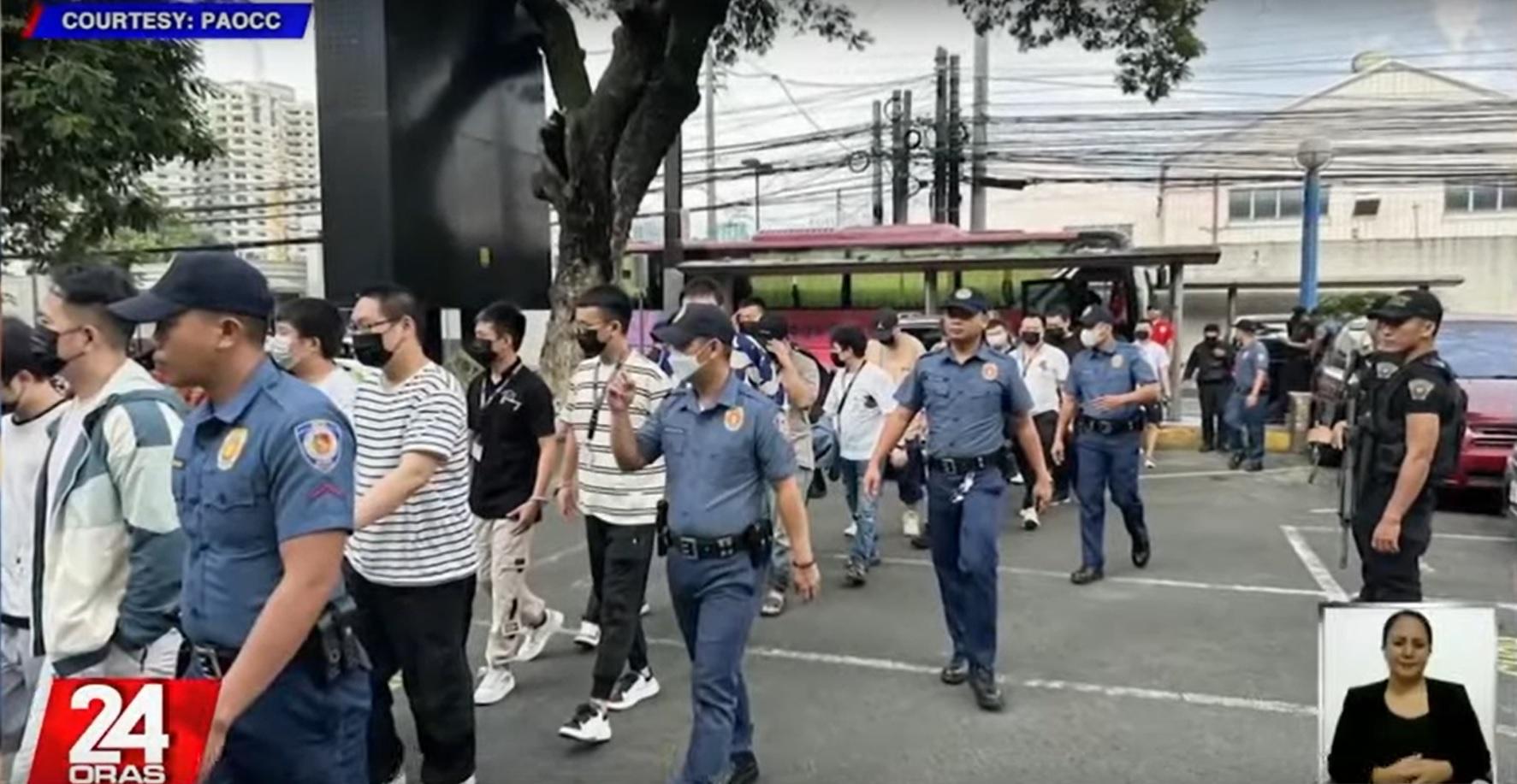 DOJ seeks deportation of 42 Chinese nationals nabbed at Pasay ...