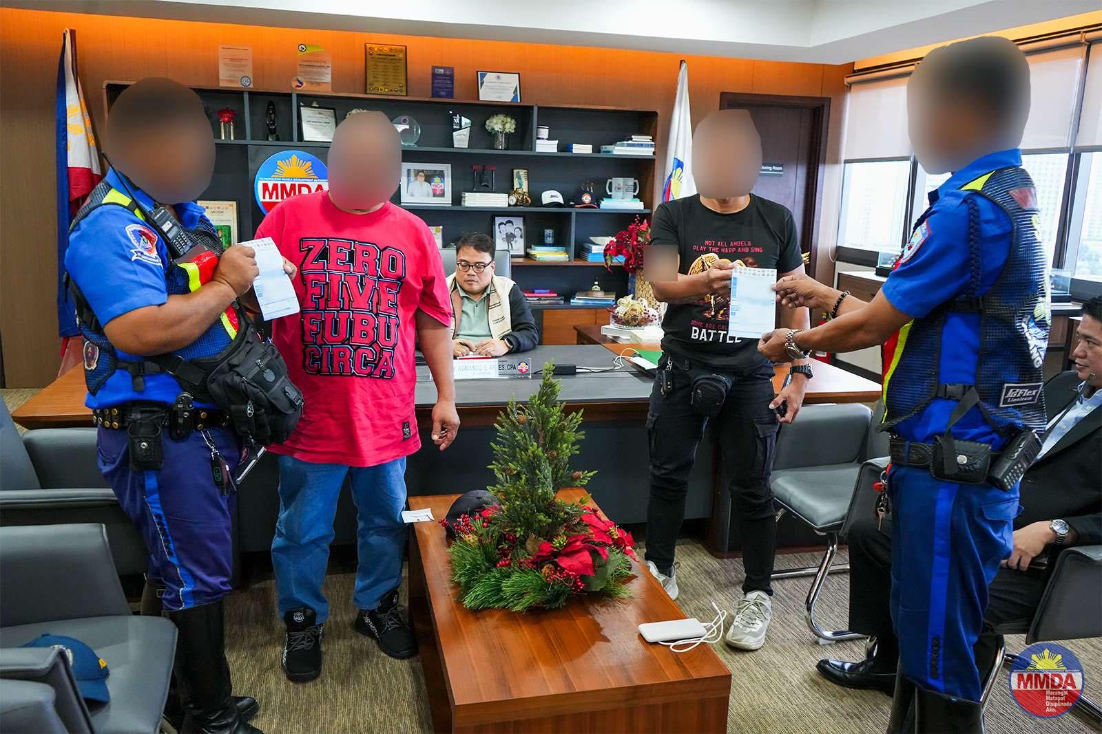 MMDA issues tickets to drivers who tagged Revilla in EDSA bus lane ...