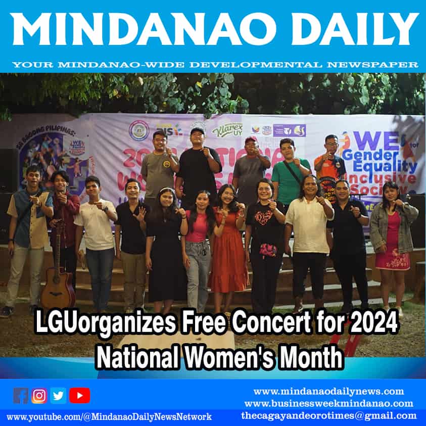 LGUorganizes Free Concert for 2024 National Women’s Month - Philippine ...