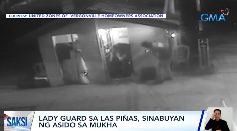 Lady guard in Las Piñas sprayed with acid in the face - Philippine ...