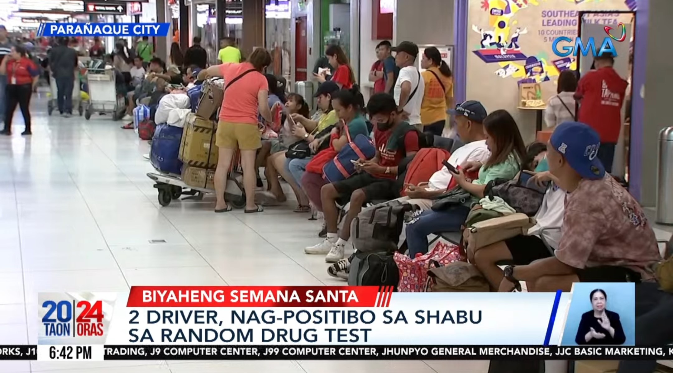 Two bus drivers test positive for drugs at PITX as Holy Week exodus ...