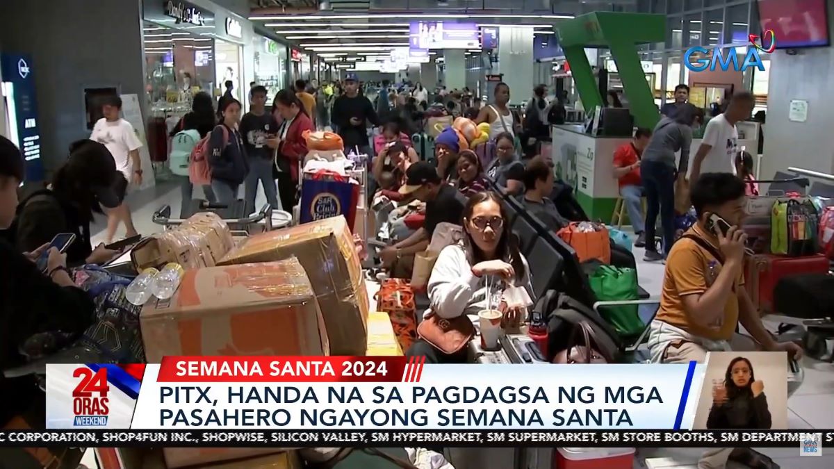 PITX records 130k passengers ahead of Holy Week break - Philippine ...