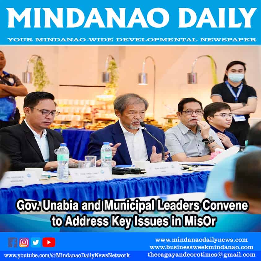 Gov. Unabia and Municipal Leaders Convene to Address Key Issues in ...
