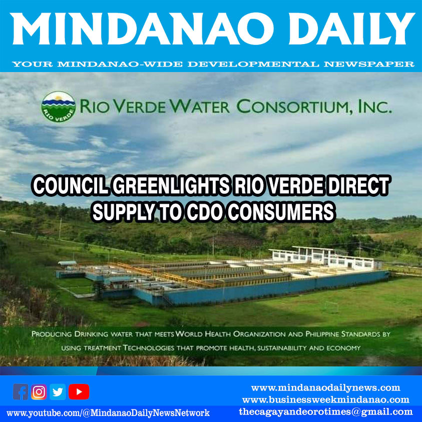 Oro council greenlights Rio Verde to directly supply water in CDO ...