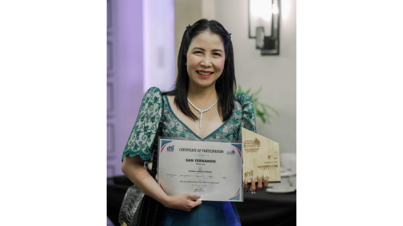 CSF ranks 9th nationwide among Top 10 component cities with ‘efficient ...