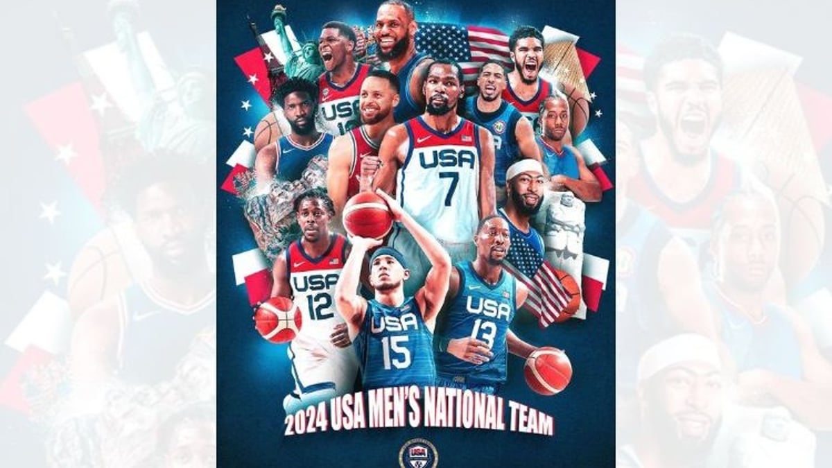 Star-studded USA men's basketball team for Paris 2024 Olympics ...