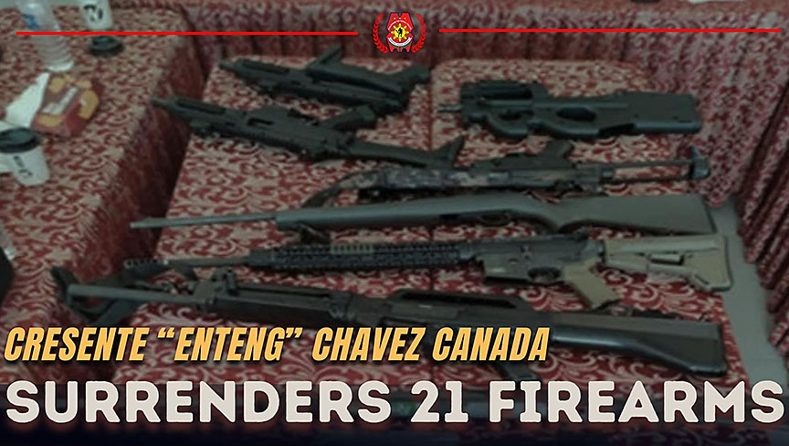 Quiboloy co-accused surrenders 21 firearms at KOJC compound in Davao ...