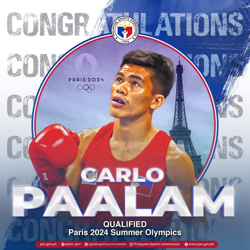 Boxer Paalam says “hello” to Paris Olympics - Philippine Daily Post