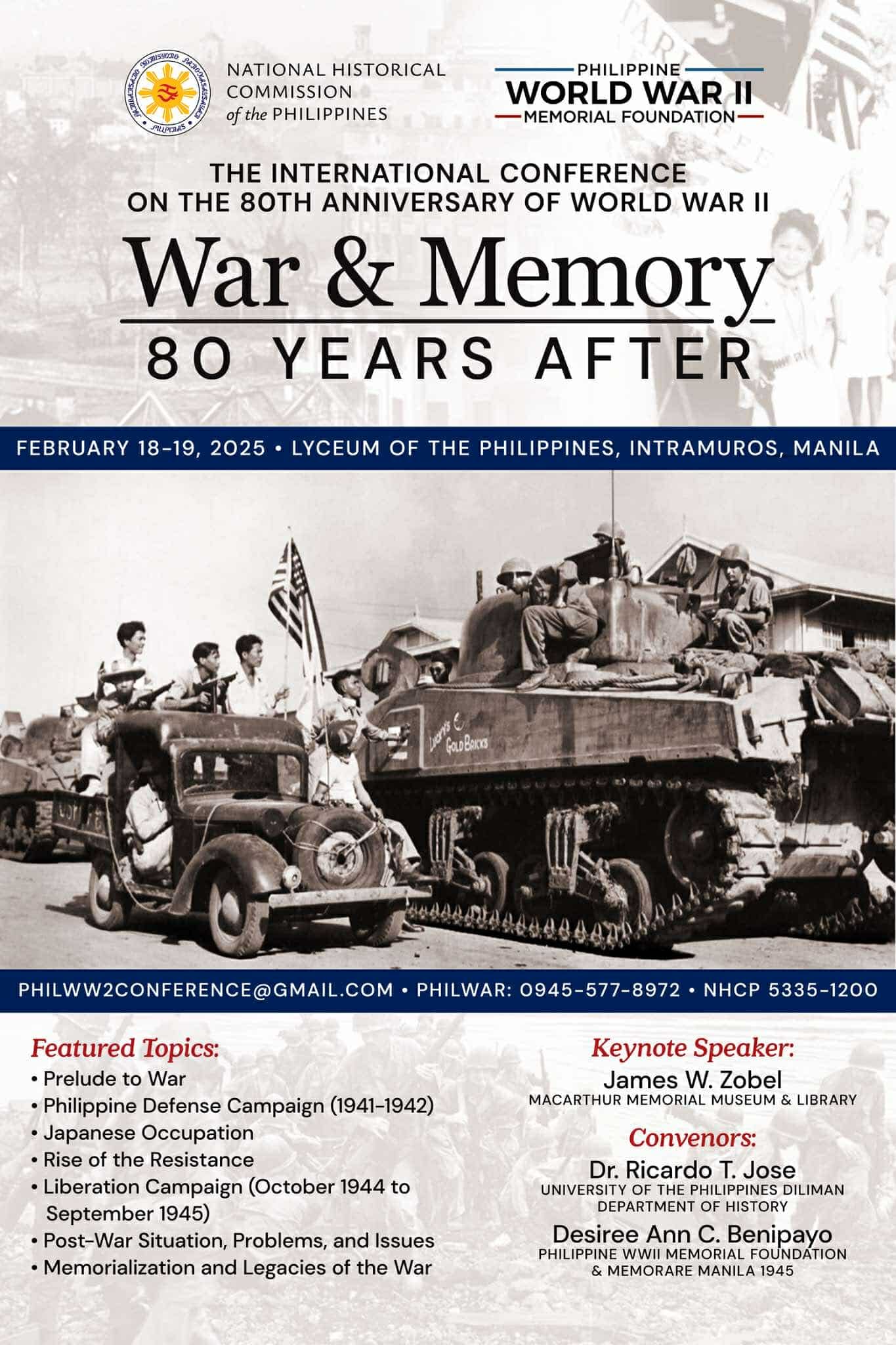 NHCP, PhilWar to mark WW2 anniversary - Philippine Daily Post