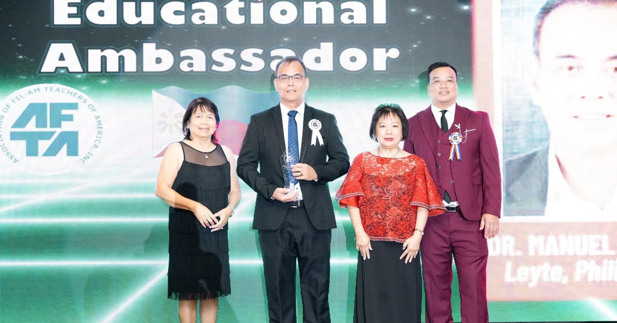 Baybay City education exec receives global award - Philippine Daily Post