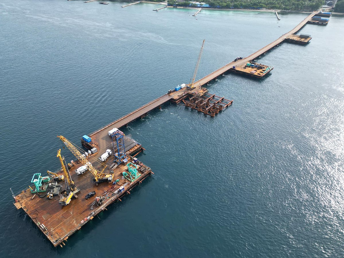 Samal-Davao Bridge Construction Progressing On Schedule - Philippine ...