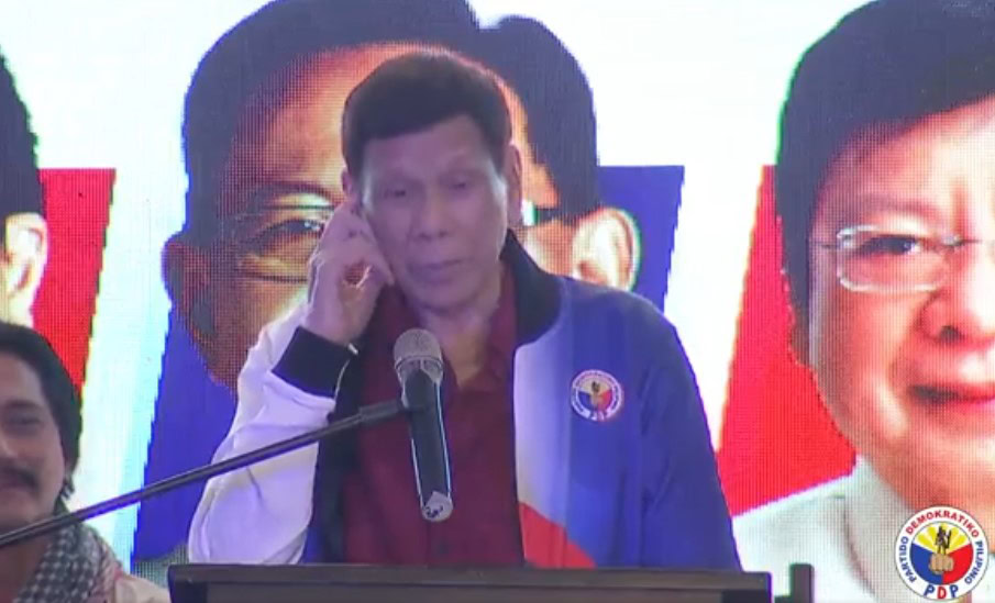 Ex-president Duterte revives ‘drug addict’ tag vs Marcos, jokes about ...