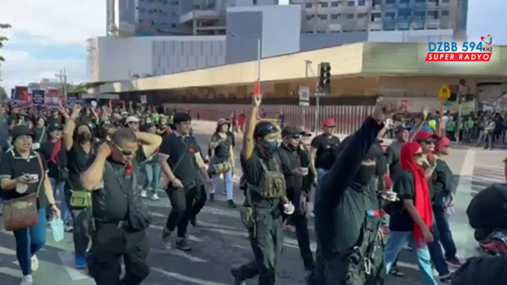 WATCH: Davao City employees march in black at Araw ng Dabaw, Manila and ...