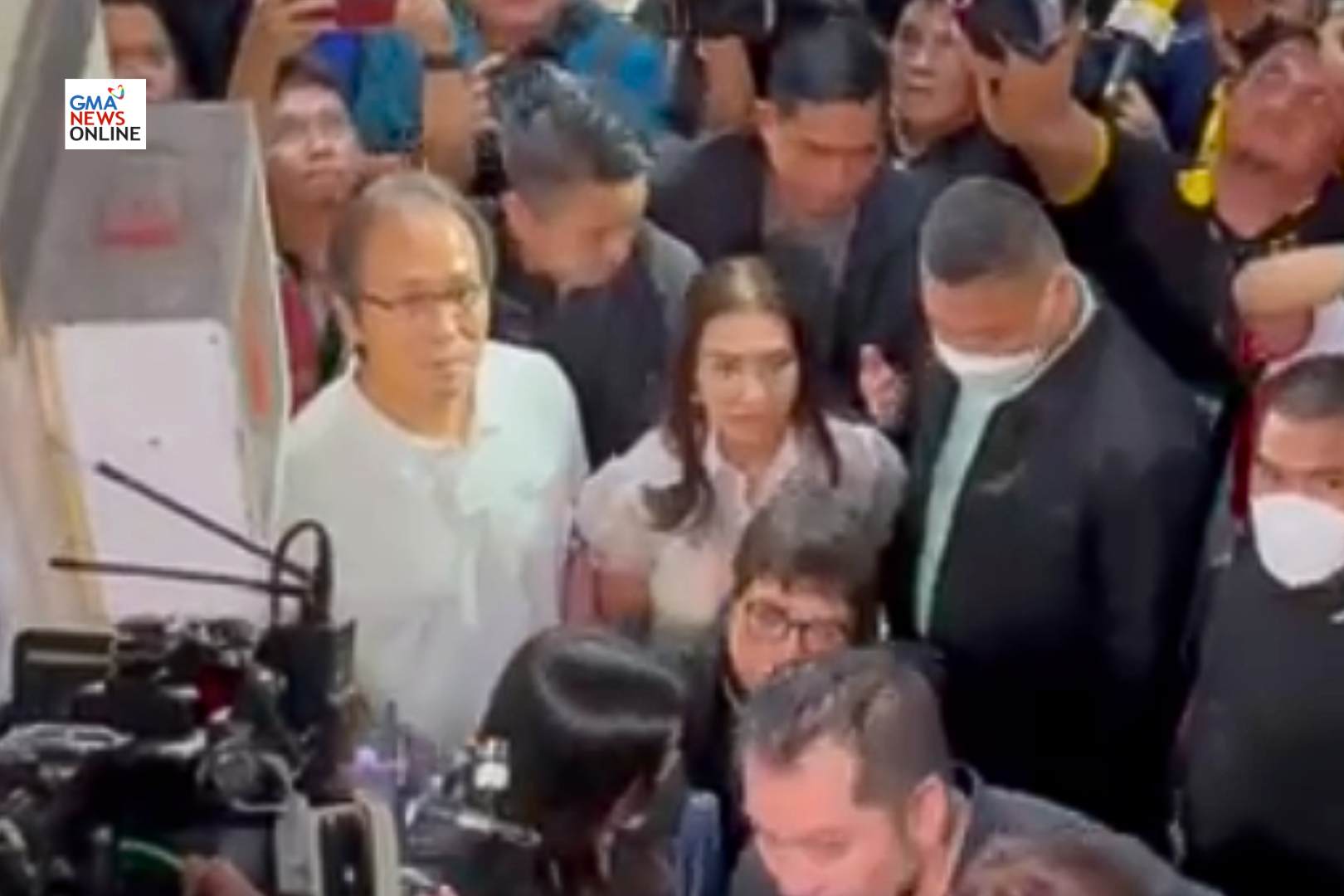 Atong Ang arrives in Mandaluyong Court to file complaint vs 'Alyas ...
