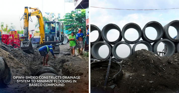 Drainage project to minimize flooding in Manila's Baseco compound ...
