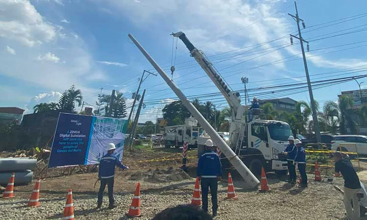 Davao Light Begins Operations in Tagum City and Samal - Philippine ...