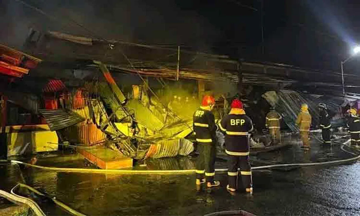 BFP-Davao City Continues Probe into Toril Public Market Fire ...
