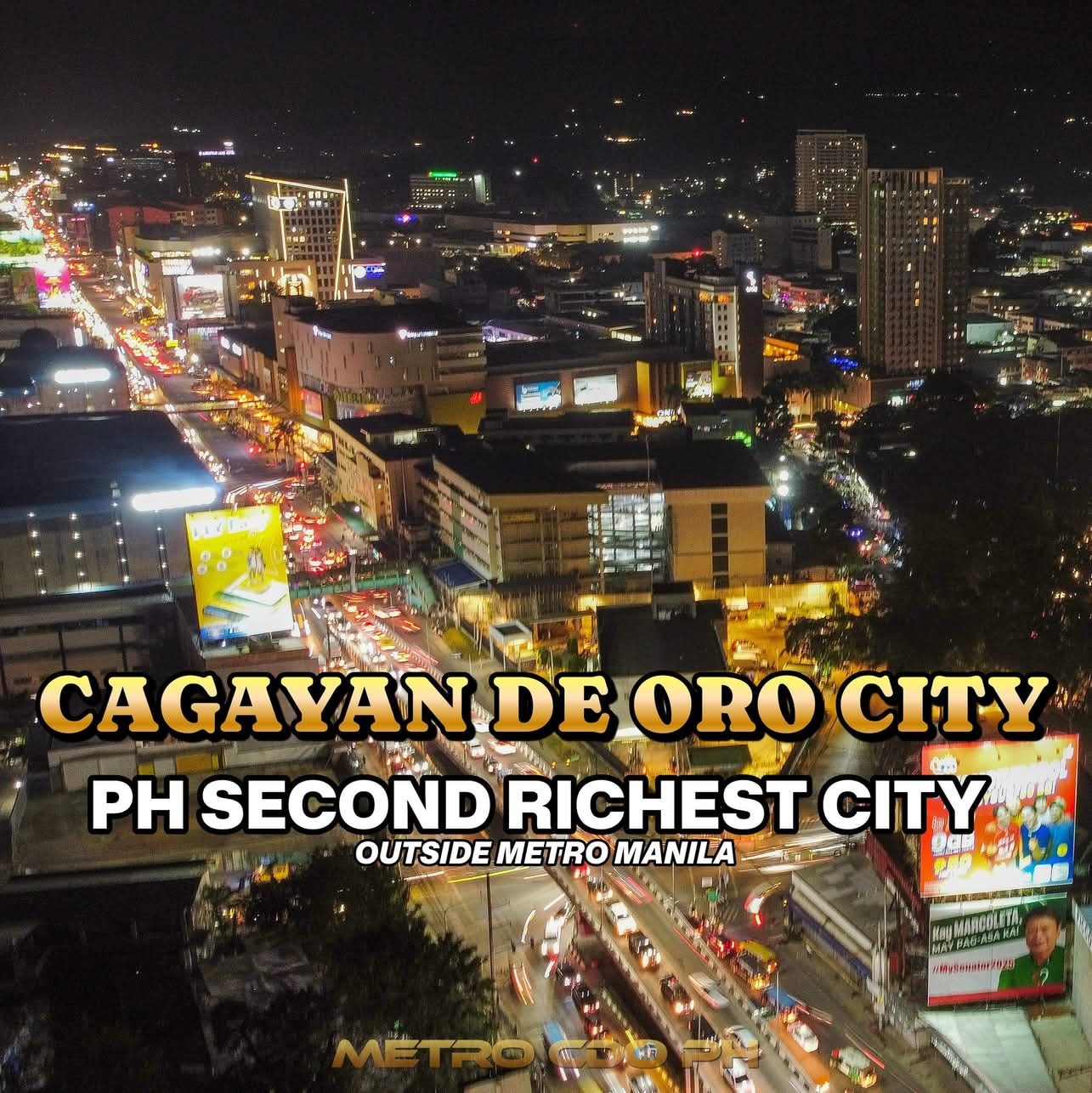 Cagayan de Oro Emerges as Second Richest City Outside Metro Manila ...