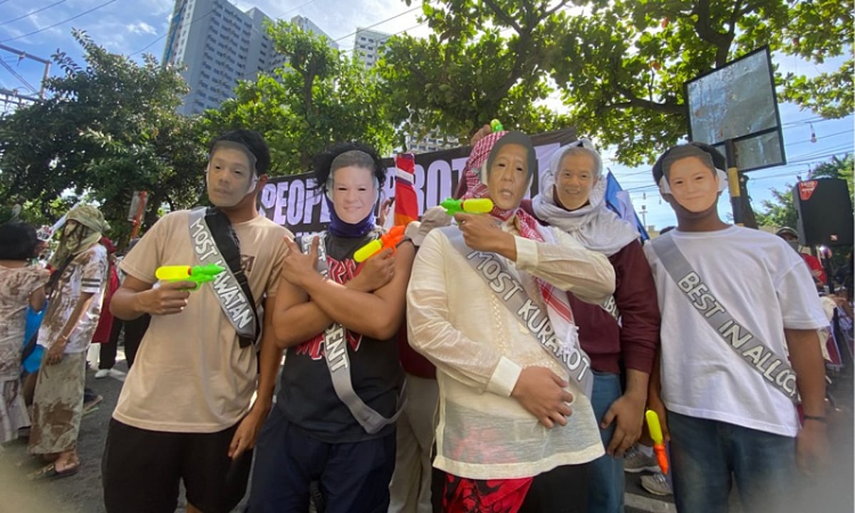 Davao Residents Demand Economic Relief in 'Trillion Peso March' Protest ...